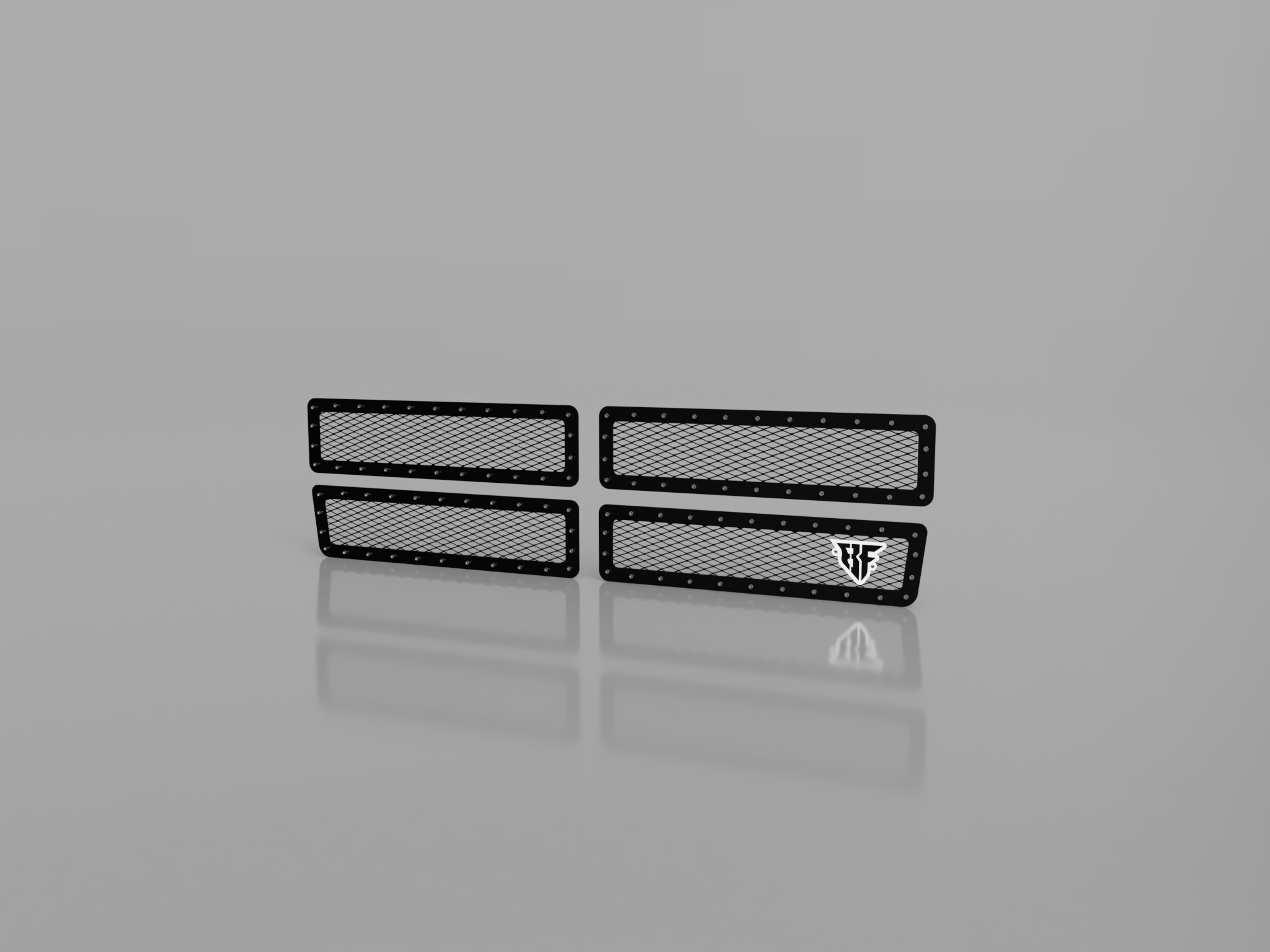 91-93 Dodge Ram Grille Inserts - Mesh – BovingdonFab