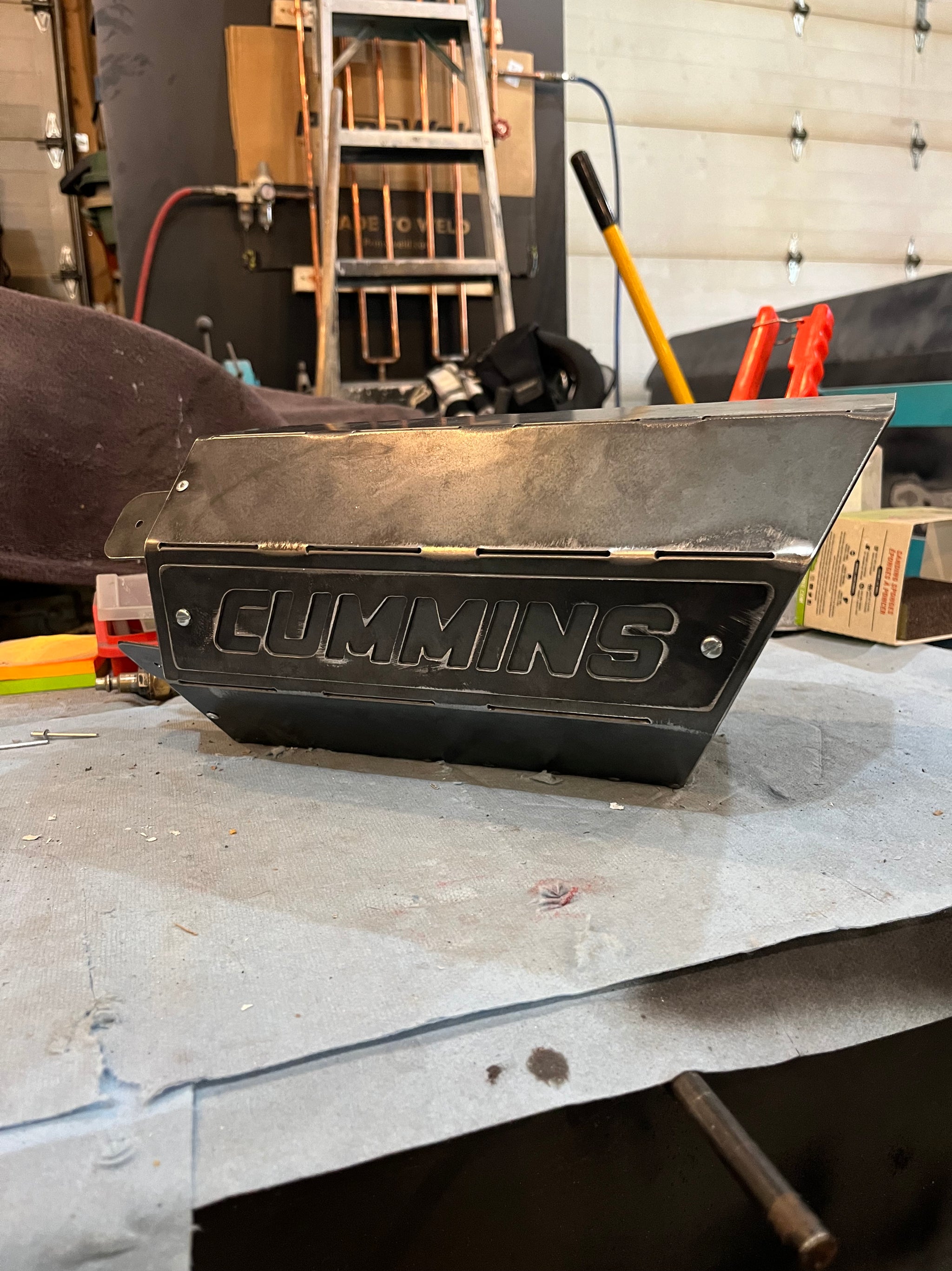 BF Octagon Exhaust Tip - Duramax Overlay – BovingdonFab