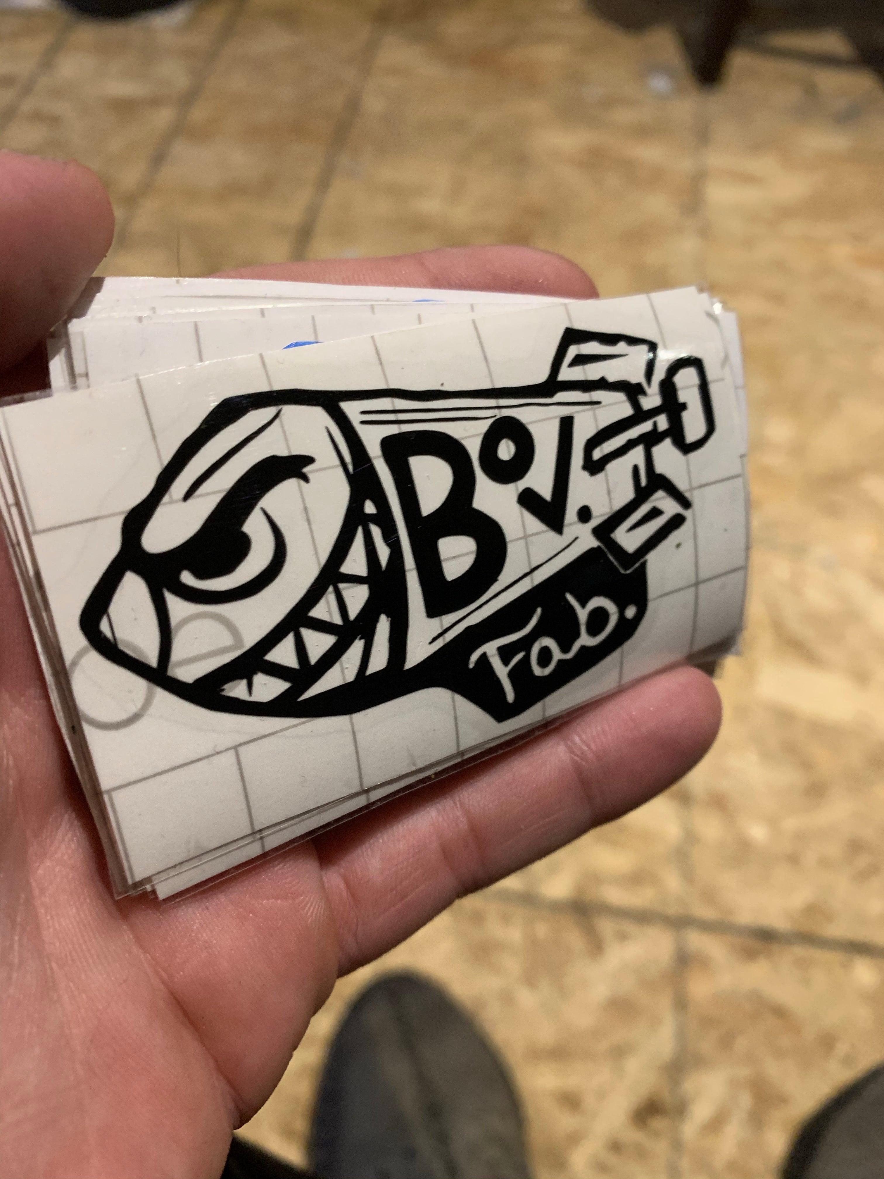 Custom Single Color Decal – BovingdonFab